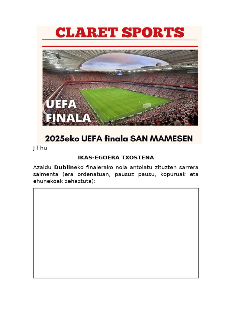 Dbh3 Ikas Egoera Erantzunak Ikasleentzat | PDF