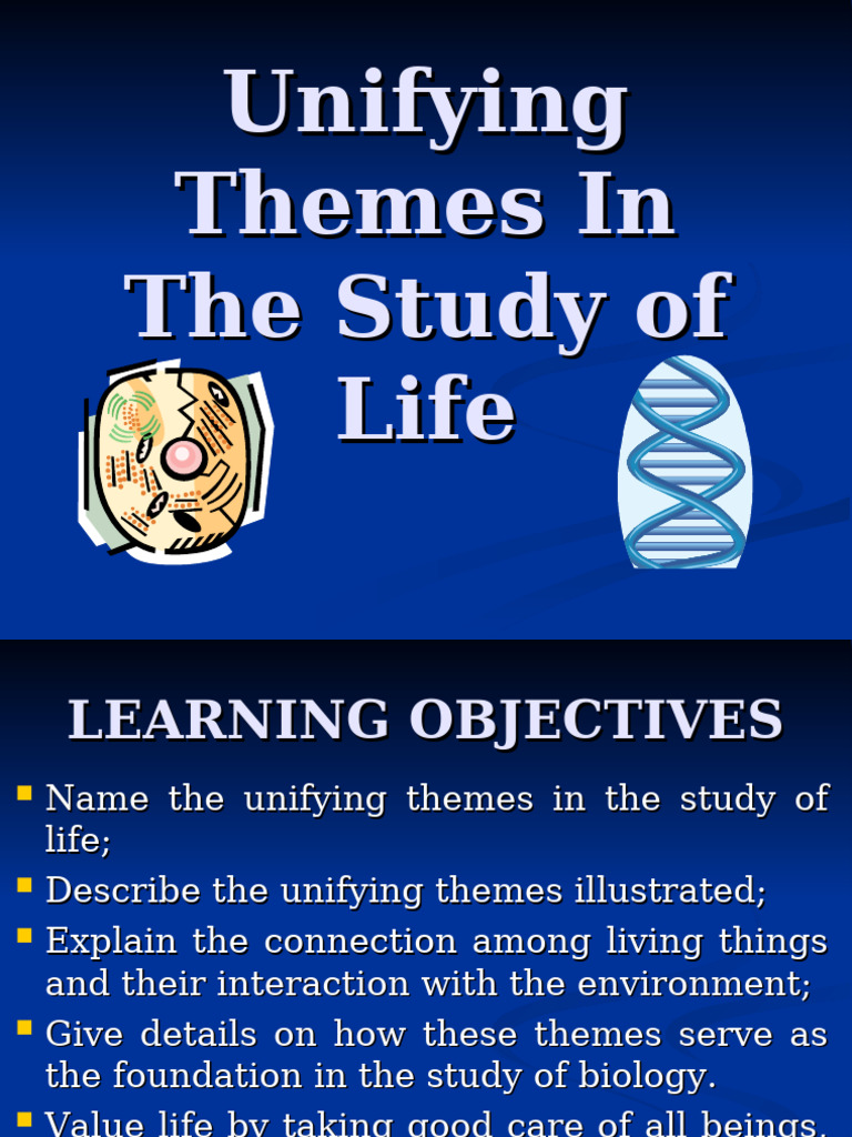 Ten Bio Themes | PDF | Life | Evolution