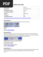 HCIA Datacom Mock Exam 1.0 PDF | PDF | Computer Network | Internet Protocol Suite