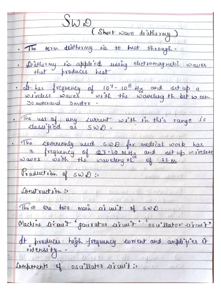 SWD Production and Components Patient Circuit | PDF