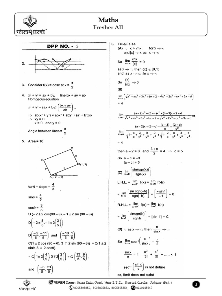 Daily Practice Problems (5 To 8) SOLUTION | PDF