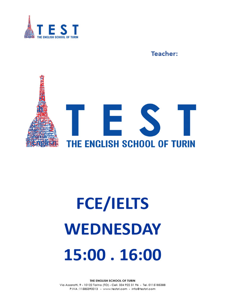 FCE IELTS | PDF