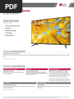 UT801C (ASIA, India) - Datasheet (Low) - LG Commercial TV - 240723 ...