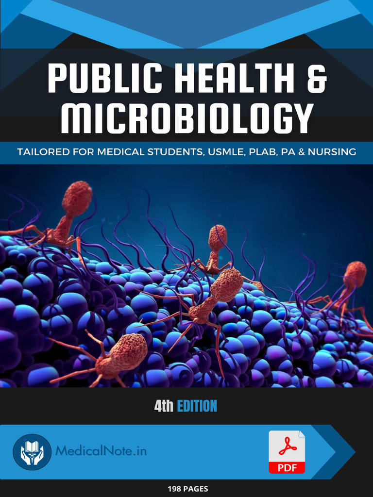Public Health Microbiology Sample | PDF