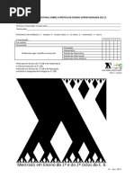 Modelo Da Matriz Da Prova | PDF