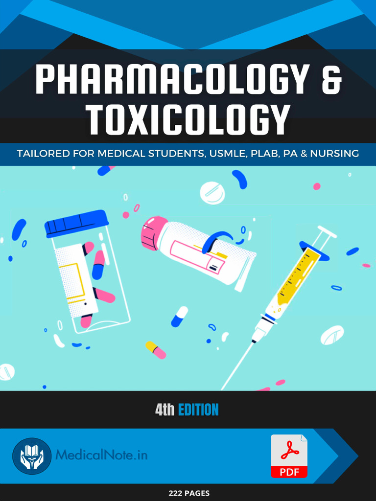 PHARMACOLOGY_TOXICOLOGY_SAMPLE | PDF
