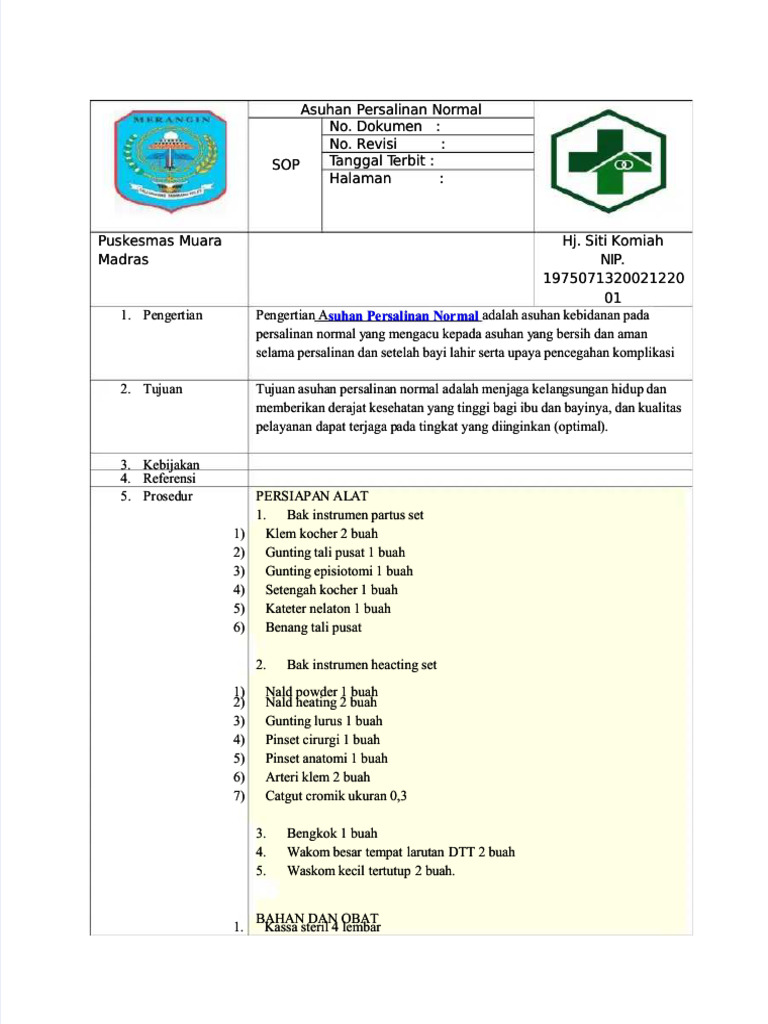 PDF Sop Kia Akreditasi Compress | PDF