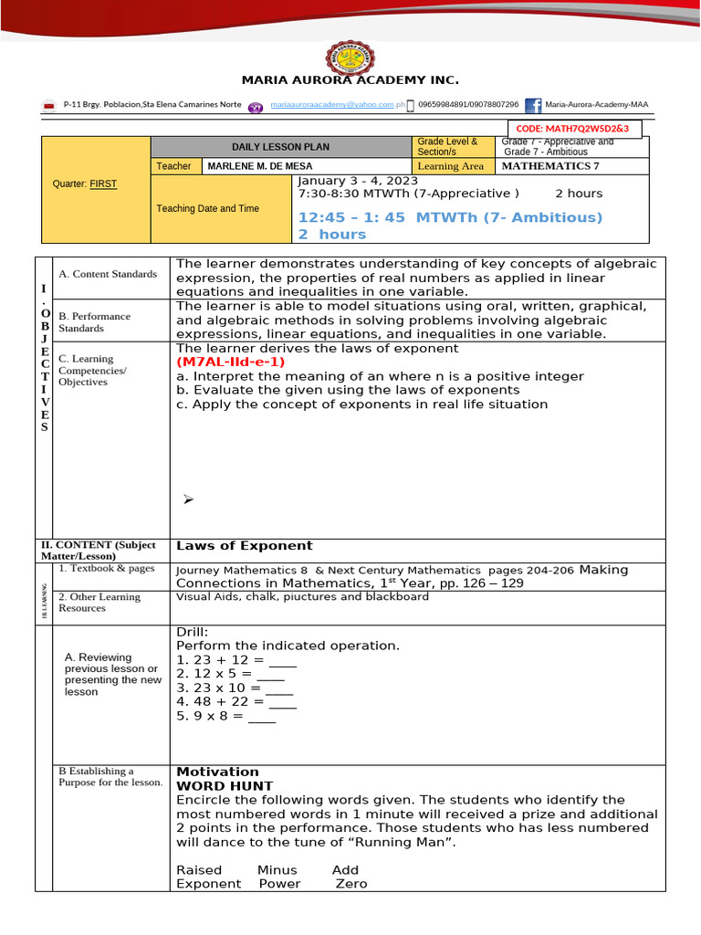 LP JAN 2024 | PDF | Mathematics | Equations
