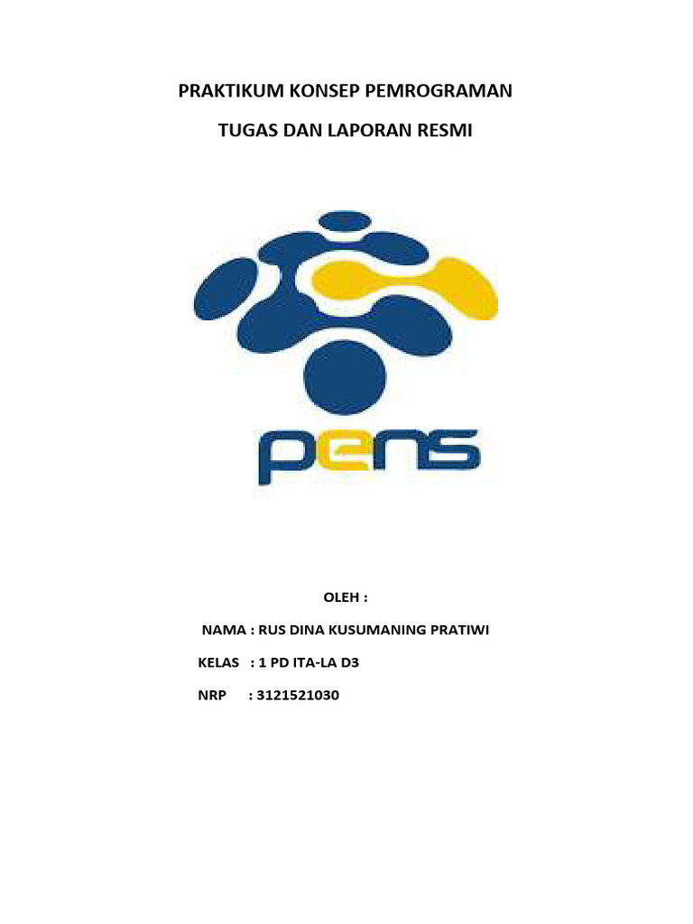 Praktikum Konsep Pemrograman 2 | PDF