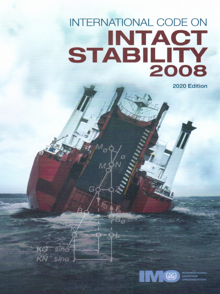 Intact Stability 2008 IMO 2020 | PDF
