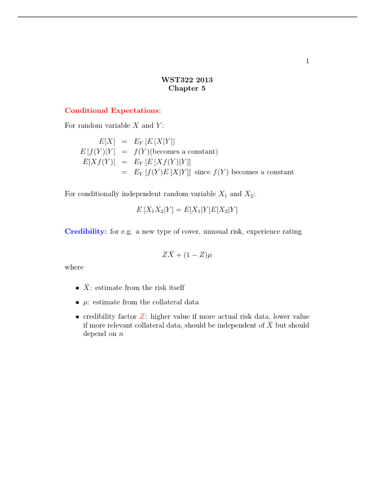 Chapter 5 PDF | PDF | Statistics | Probability Theory