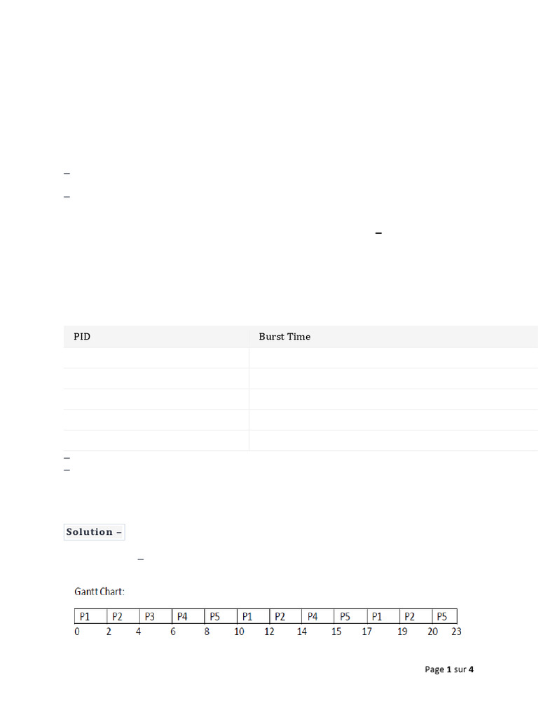 round robin | PDF | Scheduling (Computing) | Concurrency (Computer Science)