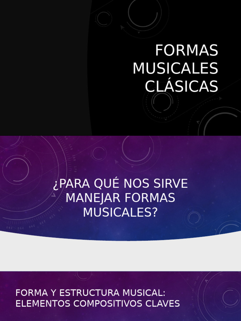 formas clásicas | PDF