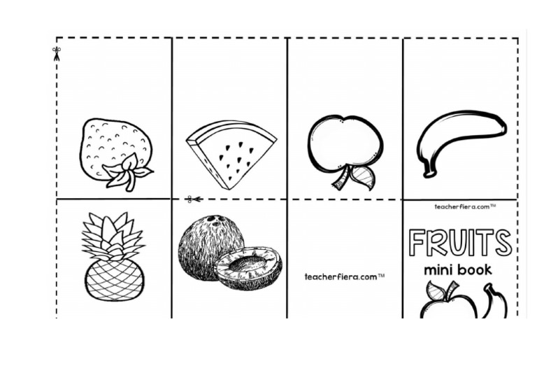 Fruits Mini Book | PDF