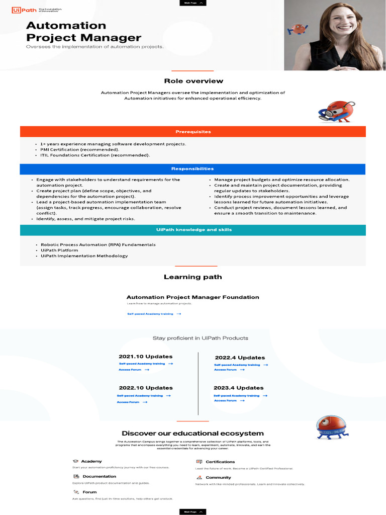 Project Manager | PDF | Automation | Business