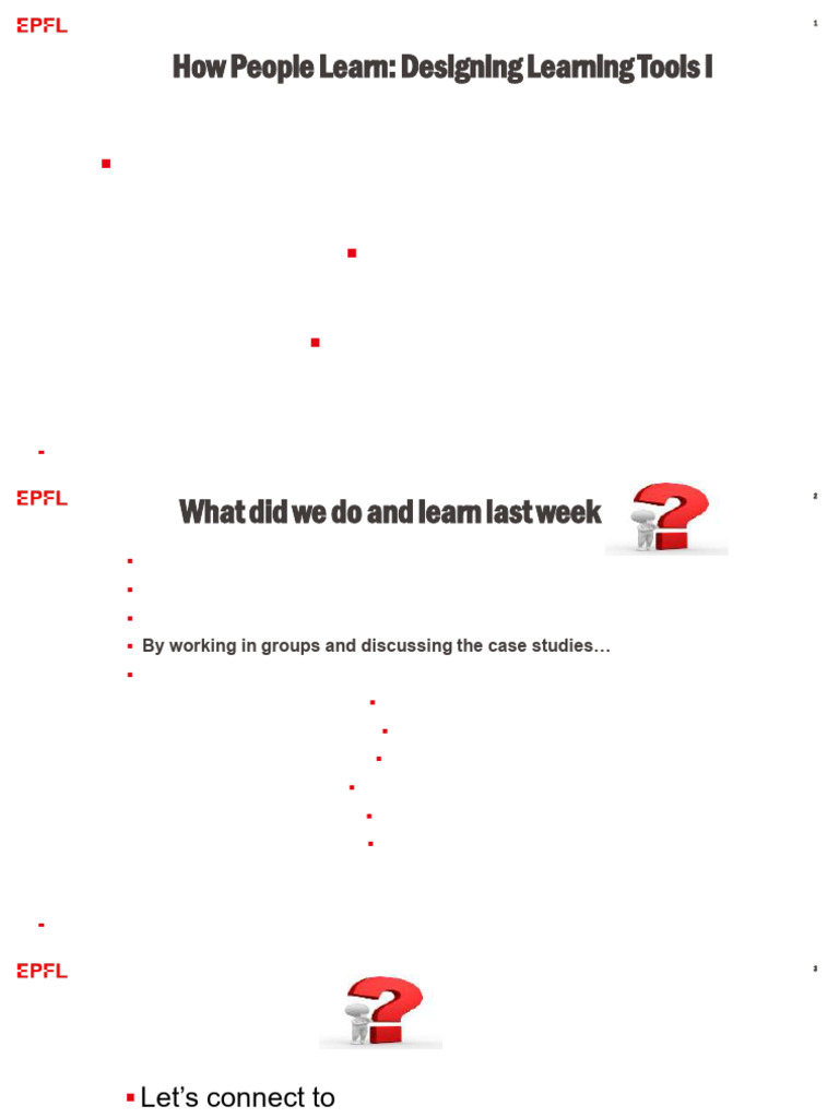 How People Learn - Second - Week | PDF | Learning | Motivational