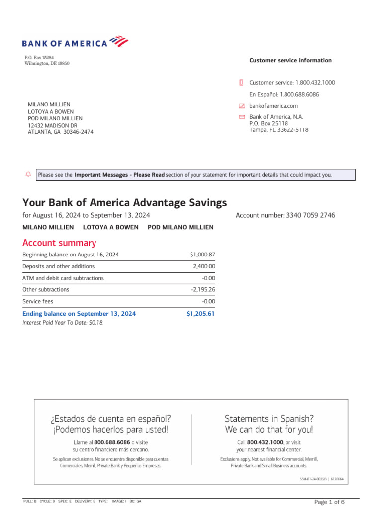 Boa | PDF | Banks | Credit Card