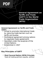 The GATT 1994 | PDF | General Agreement On Tariffs And Trade | World Trade Organization