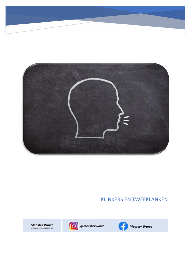 Klinkers en Tweeklanken | PDF