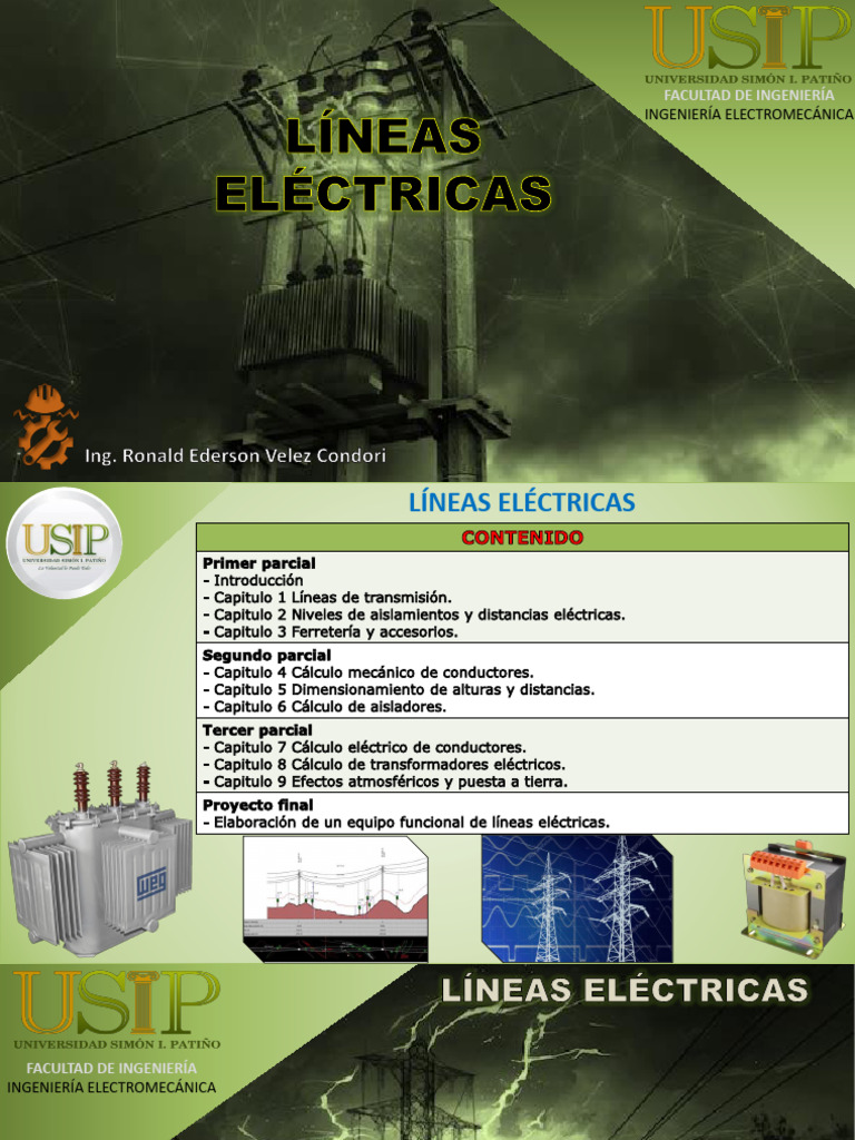 Líneas Eléctricas - Capitulo 1 | PDF | Transmisión de energía eléctrica ...