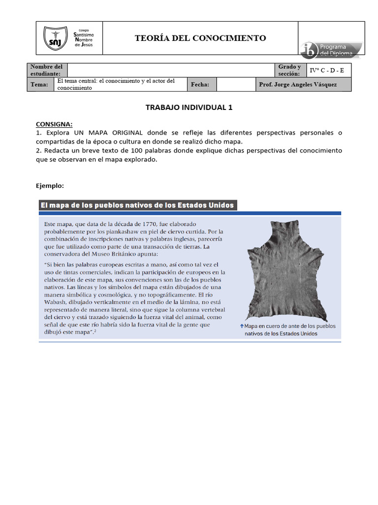 TAREA - Exploración y Explicación de Mapas | PDF