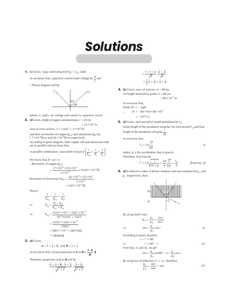 22 July Shift 2 - Physics | PDF | Electronvolt | Physical Phenomena