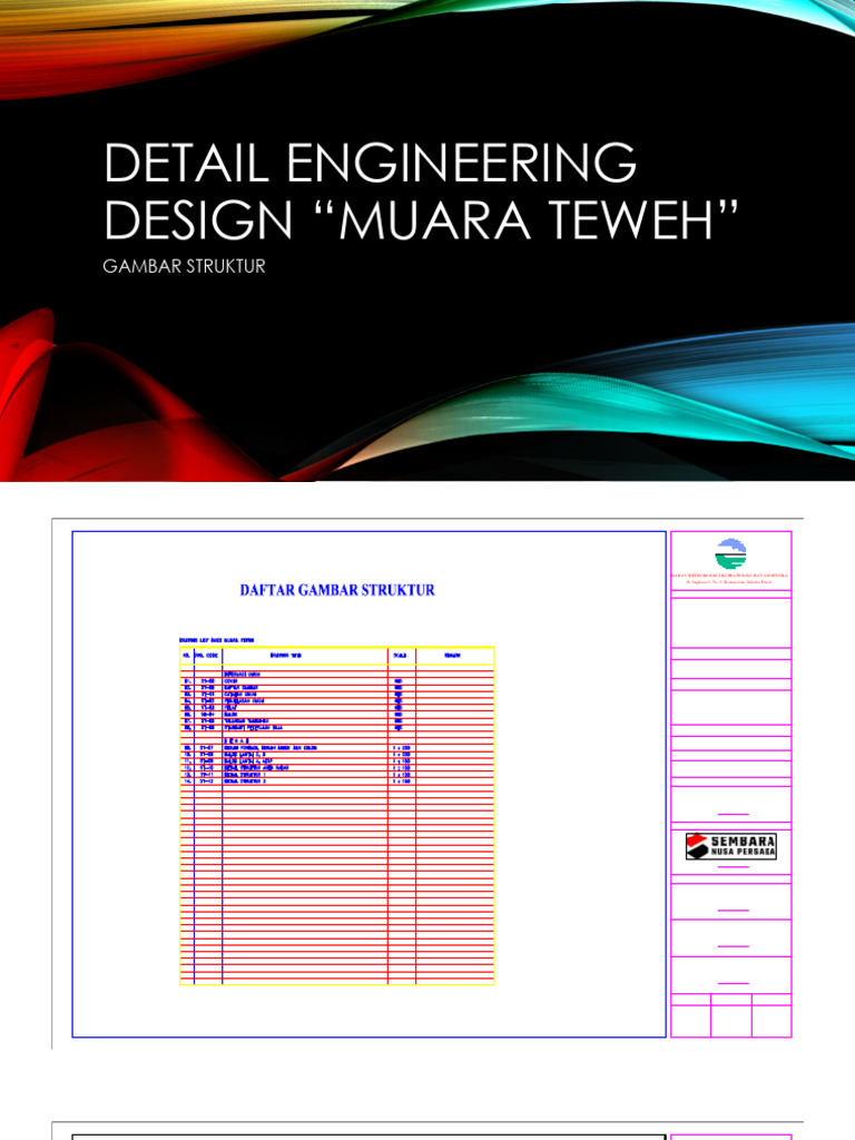 1a-GAMBAR DED Struktur | PDF