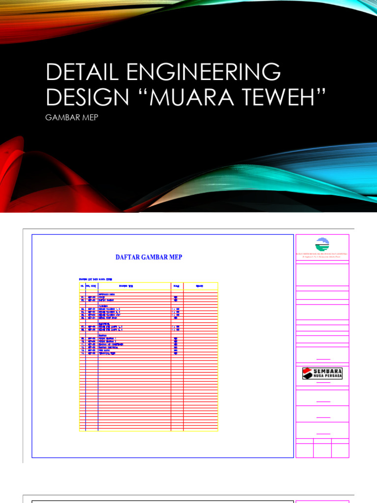 3a-Gambar DED MEP | PDF