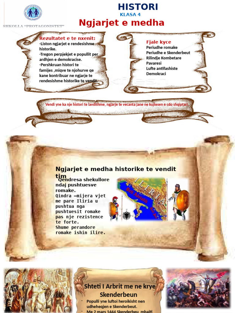 Histori Ngjarjet e Medha Historike. 17.04.2020 | PDF