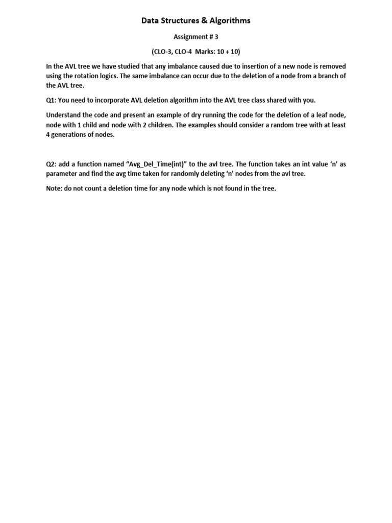 Assignment # 3 | PDF