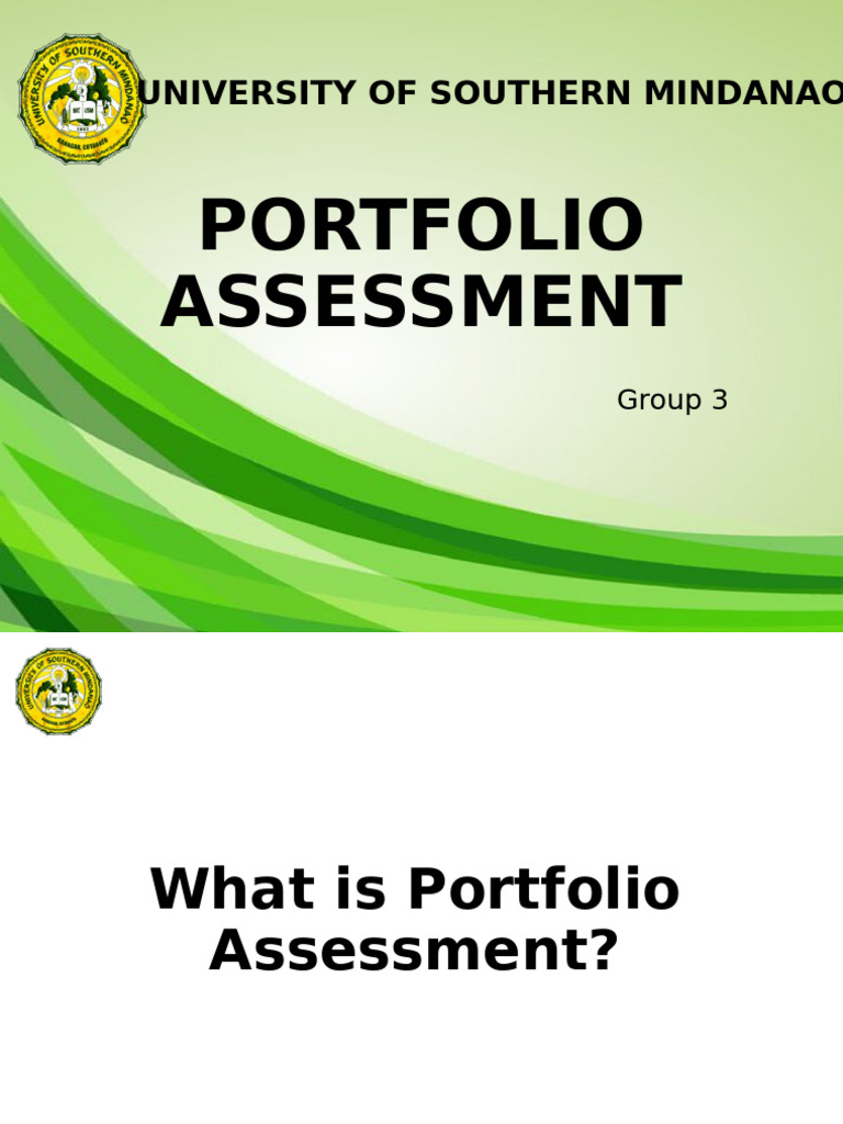 Assessment Report Group 3 | PDF | Educational Assessment | Learning