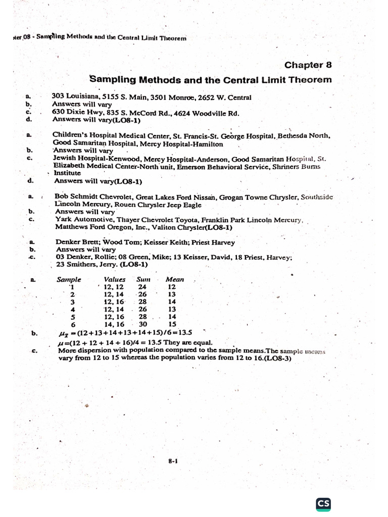 State Solution Chap8 | PDF