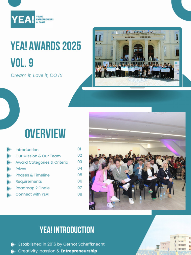 YEA! Awards 2025 Vol. 9 - Info PDF | PDF | Innovation | Economies