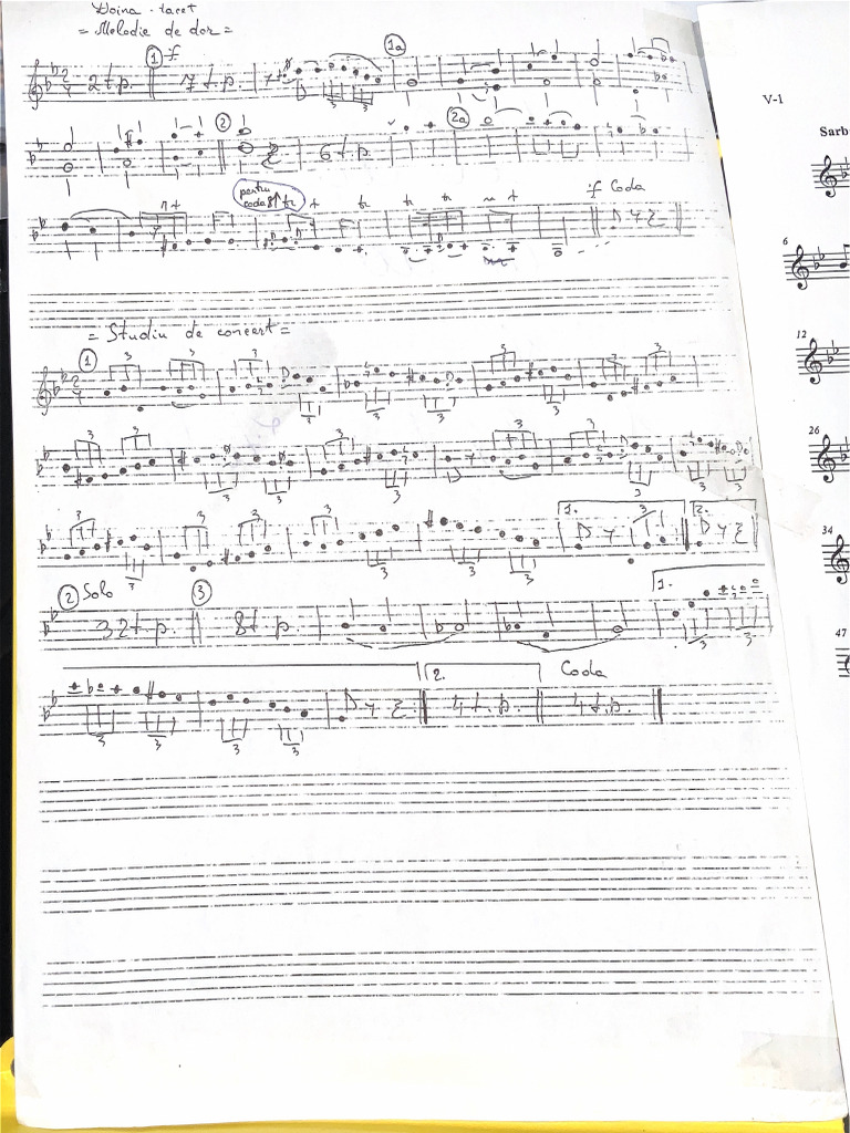 Solo Clarinet | PDF
