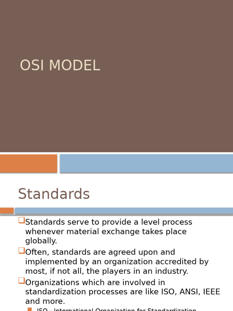 Lesson 02-03 - OSI Model | PDF | Osi Model | Internet Protocol Suite