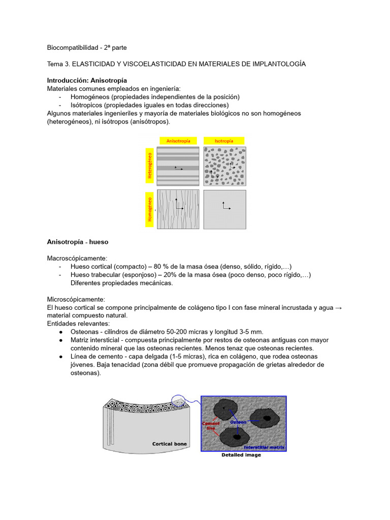 Biocompatibilidad - 2 Parte | PDF | Fatiga (material) | Mecánica de ...
