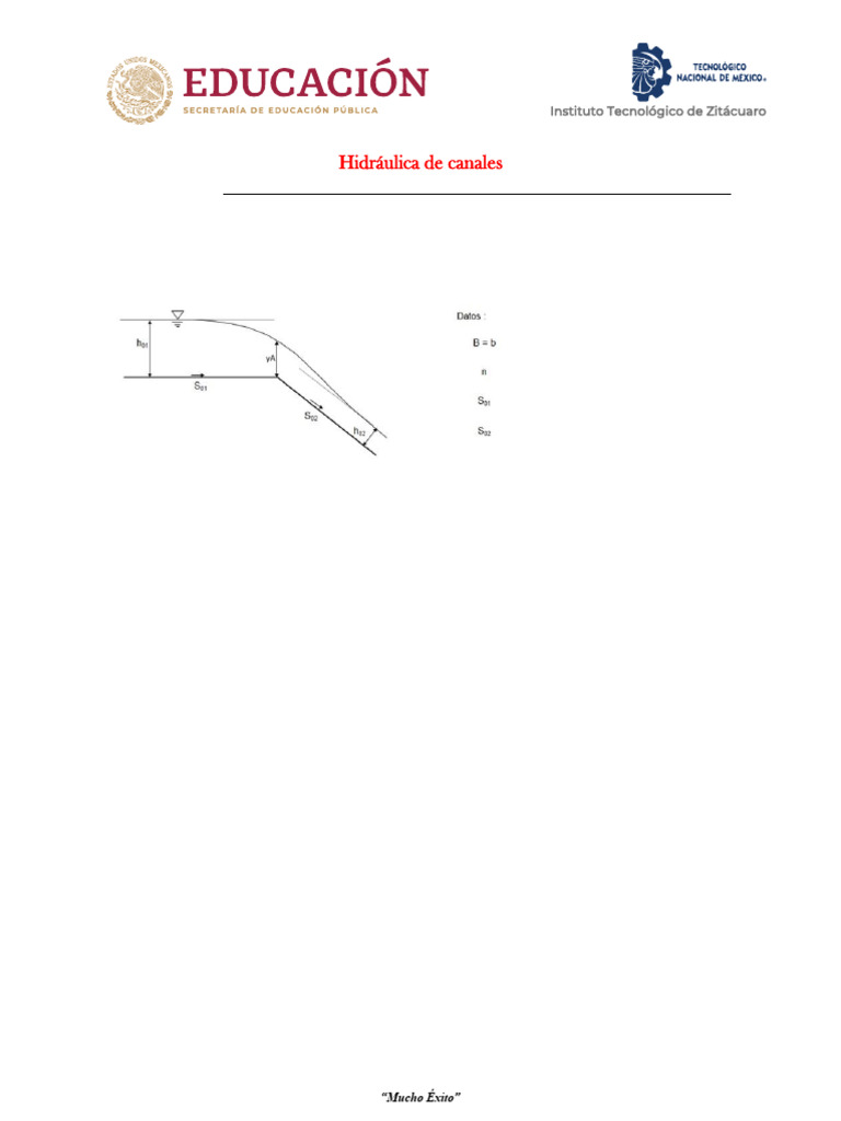 Ejercicios U2 H de Canales | PDF