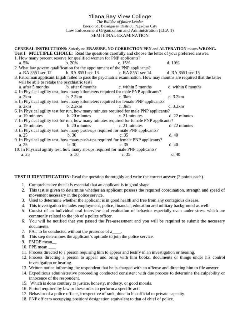 Lea 1 Semi Final | PDF | Police | Justice