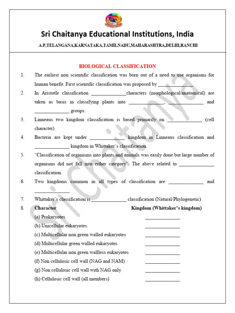 BOTANY TEST PAPER SAMPLE 3 | PDF | Fungus | Virus