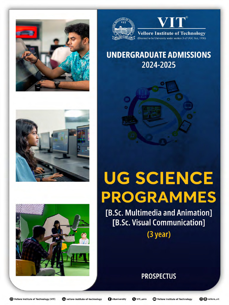 BSc_MMA_Viscom_Prospectus | PDF | University And College Admission