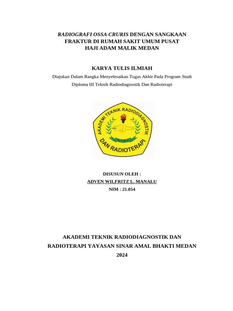 Kti Adven 21.054 Untuk Lux | PDF