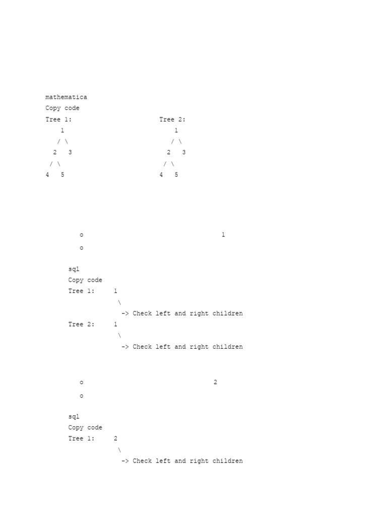 Tree Structure are same in java | PDF | Algorithms And Data Structures Tree Structure are same in java | PDF | Algorithms And Data Structures