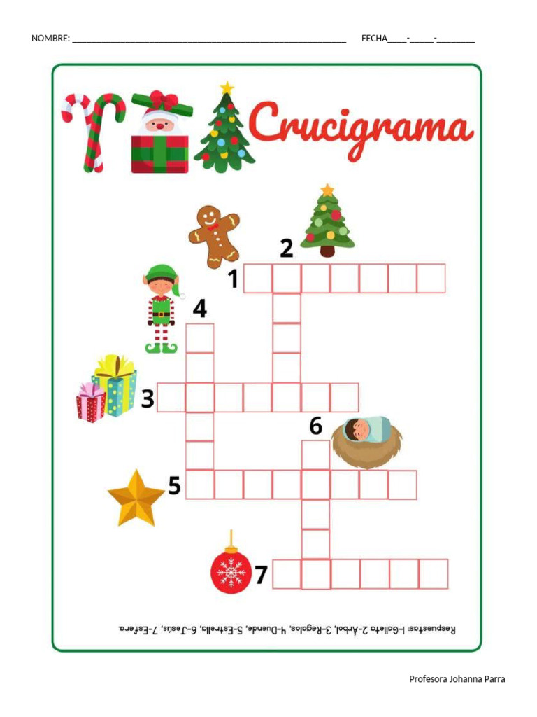 4° Act Navidad Lenguaje | PDF