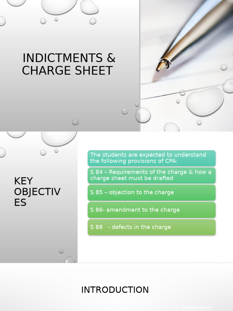 Understanding Charge Sheet Requirements | PDF | Prosecutor | Murder
