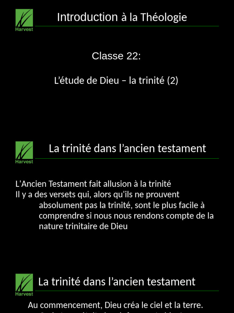 22LetudedeDieulatrinite2-201217-151258 | PDF | Trinité | Dieu