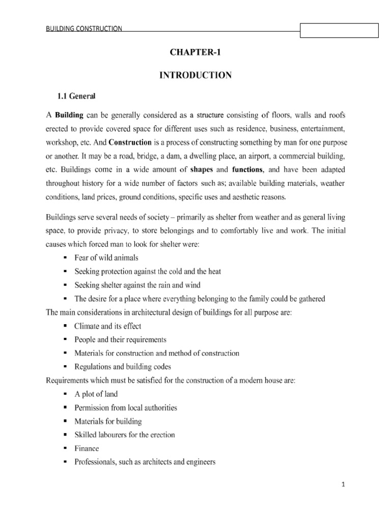 BC Handout Chapter 1 To 3 | PDF