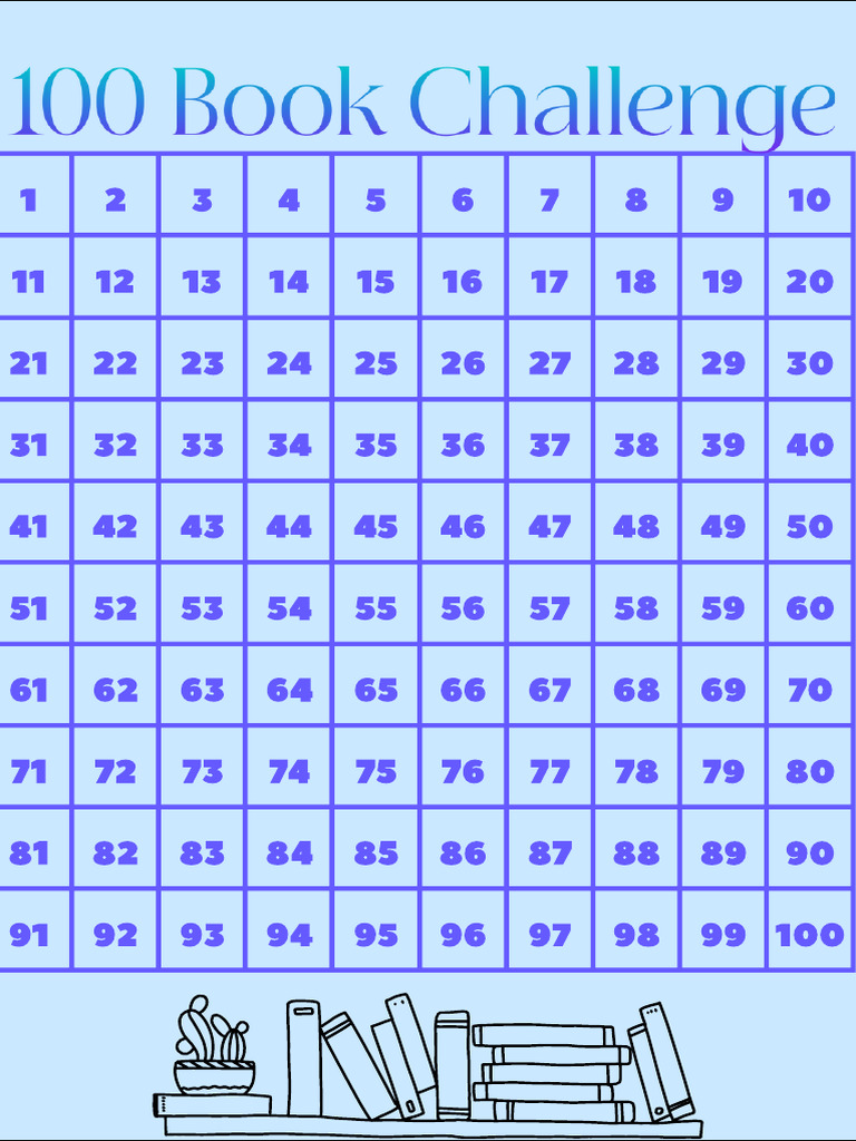 100 Book Challenge | PDF