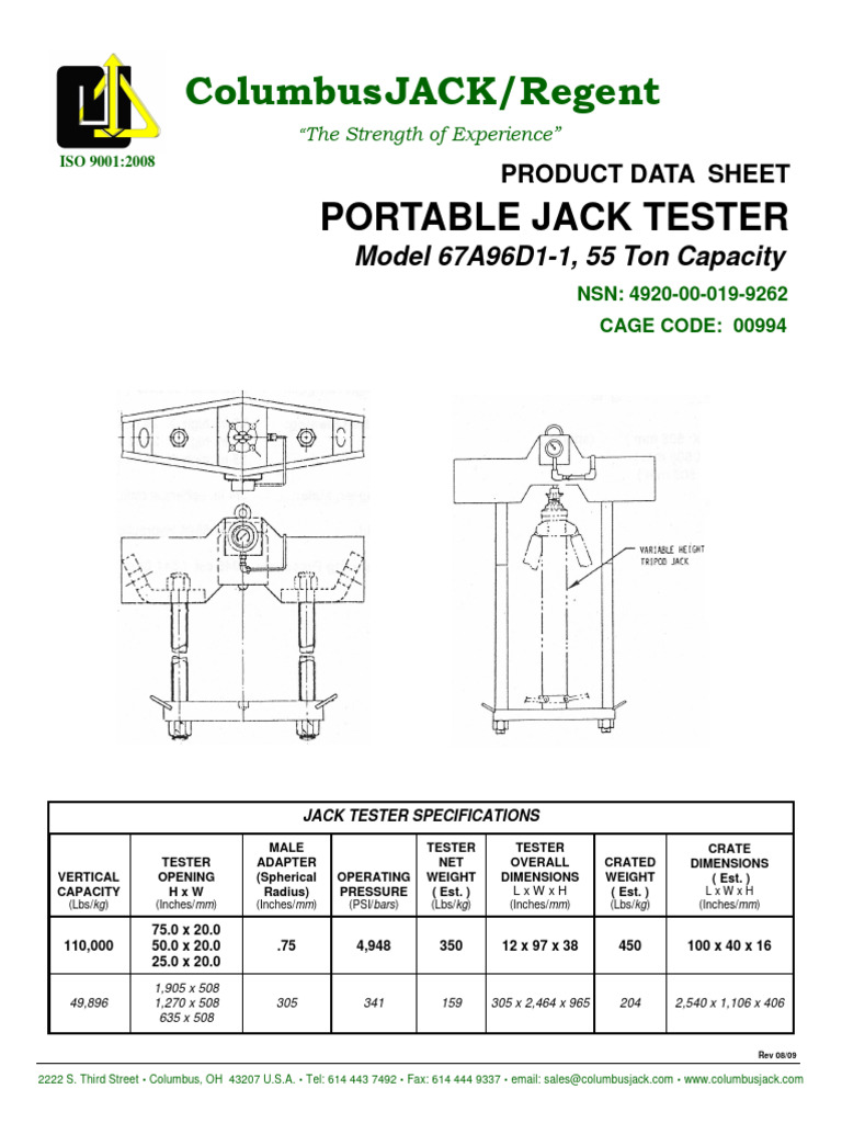 660 - 67A96D1-1 Jack Tester | PDF
