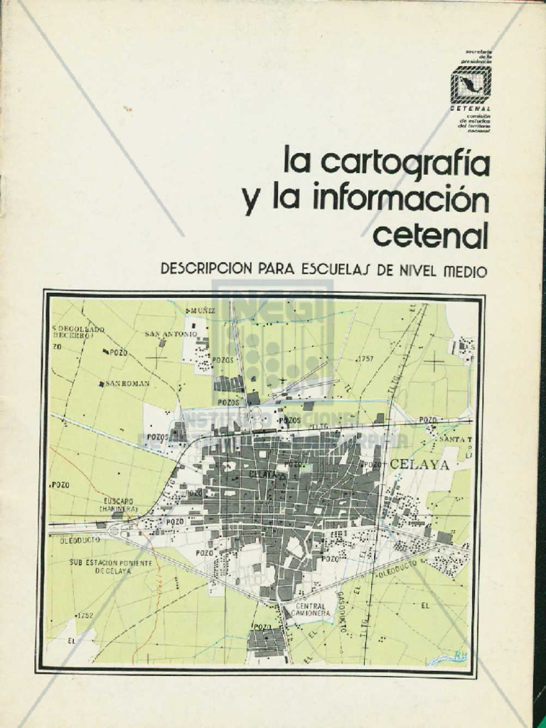 CETENAL. La Cartografía y La Información CETENAL Descripción para ...