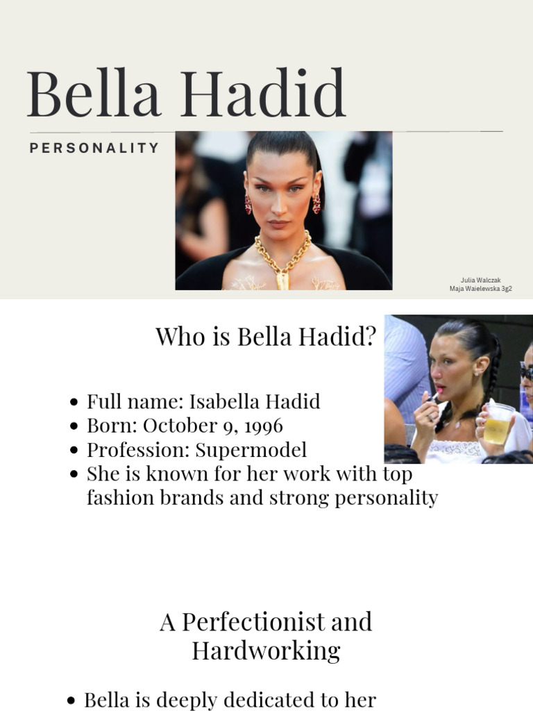 Bella Hadid | PDF